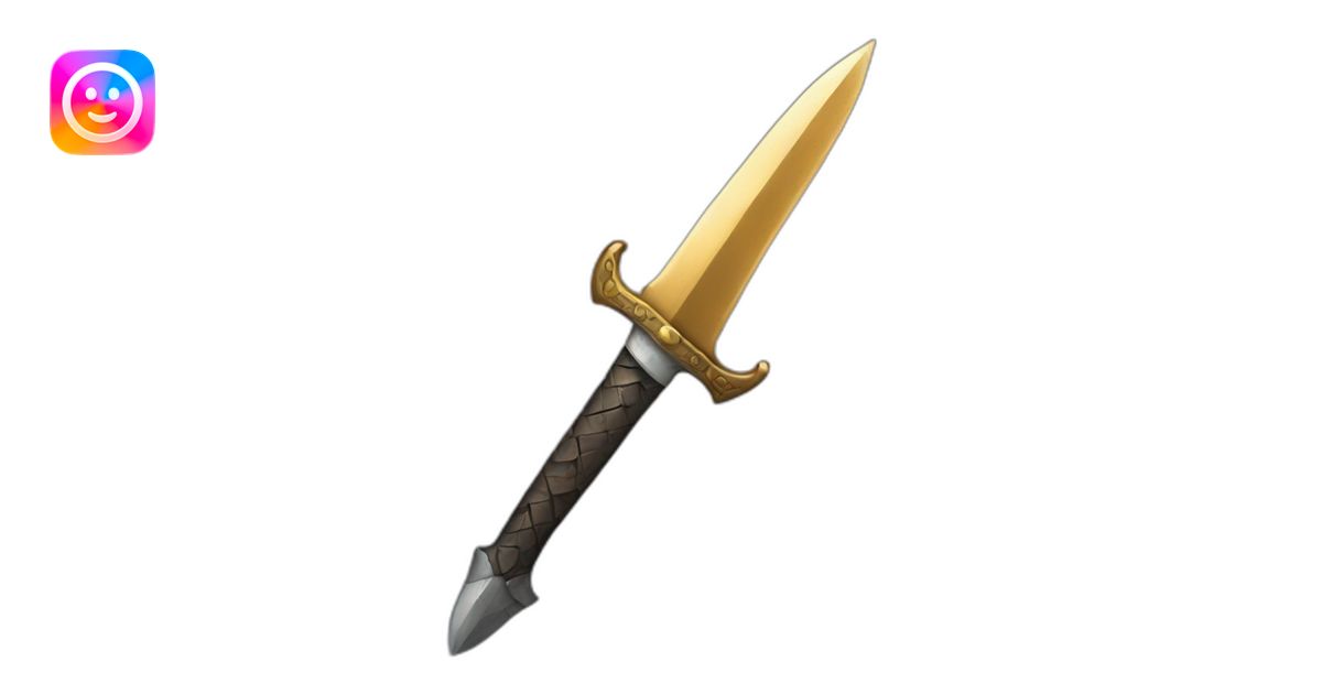 dagger emoji | AI Emoji Generator