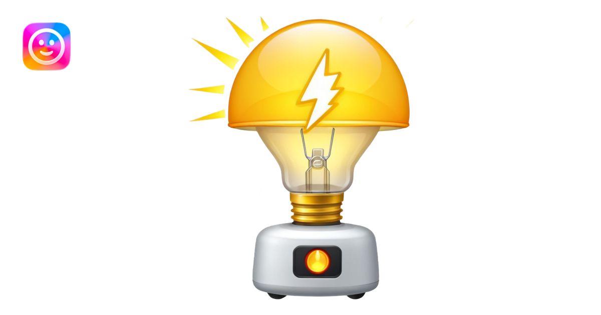 STROBE LIGHT emoji | AI Emoji Generator