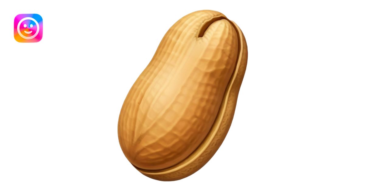 peanut emoji | AI Emoji Generator
