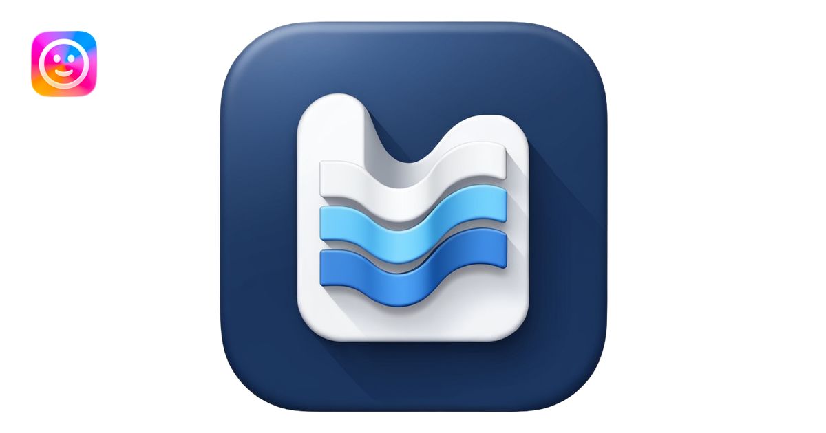 Create a modern, clean vector illustration of the Deezer app icon ...