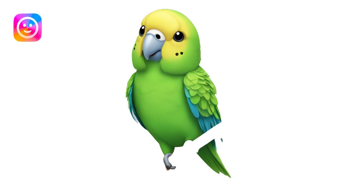 parakeet budgie emoji | AI Emoji Generator