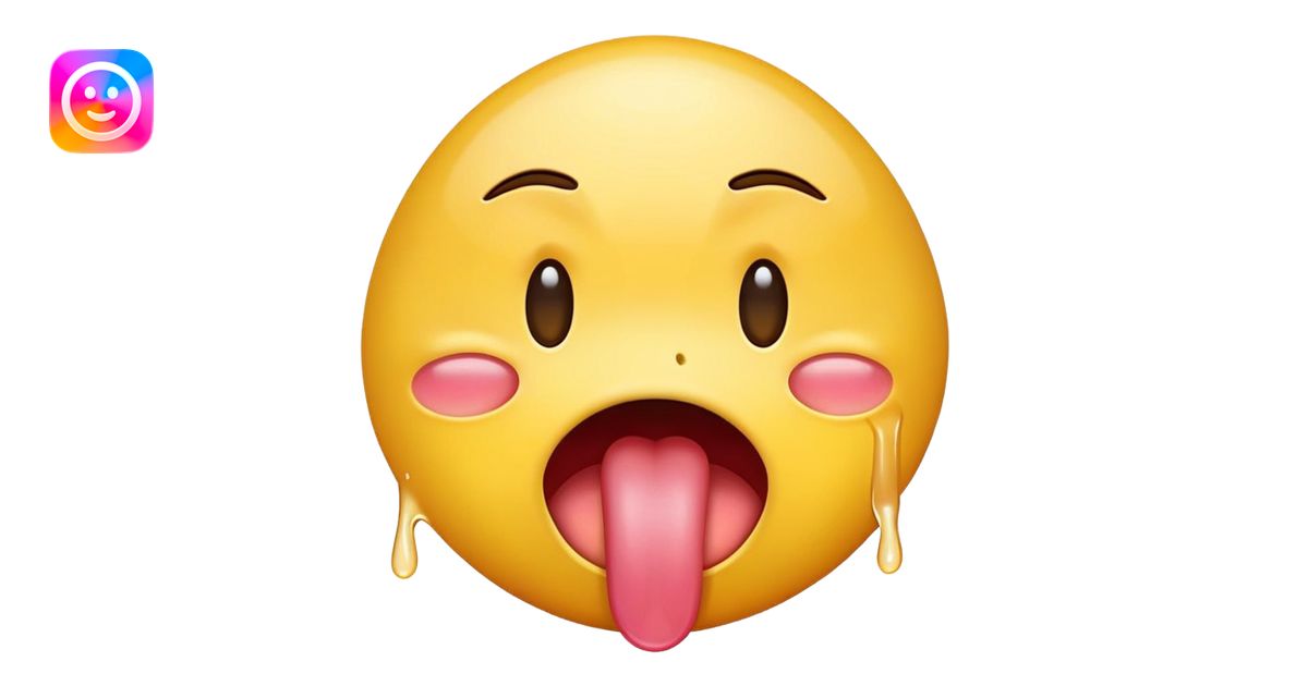 Crying emoji with tongue out emoji | AI Emoji Generator
