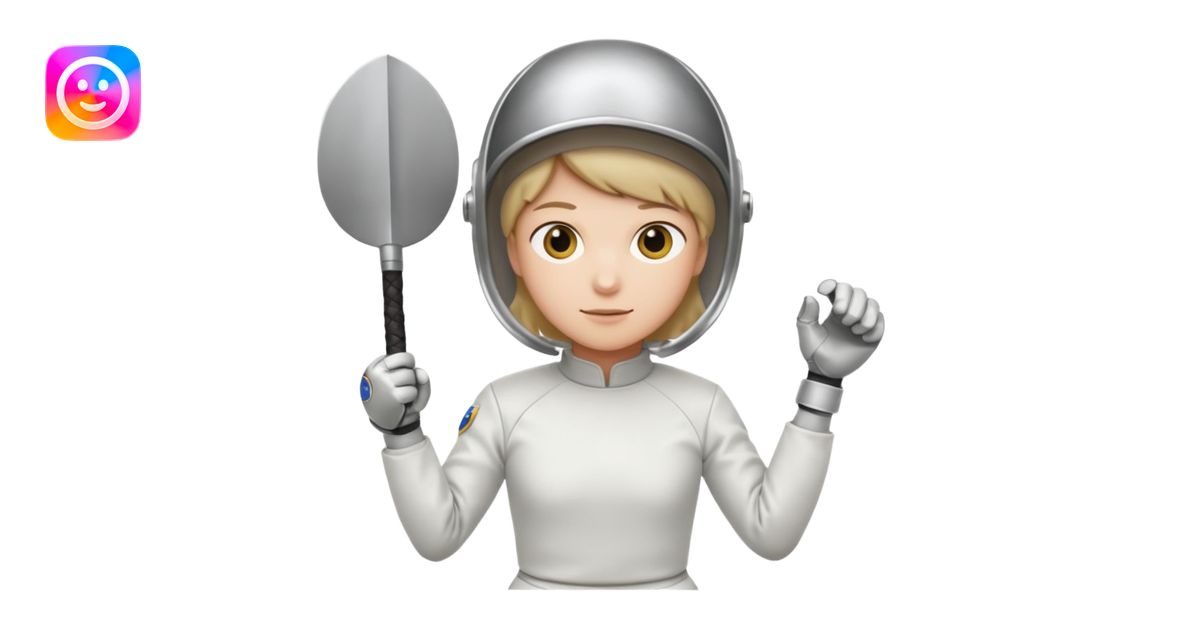 fencing emoji | AI Emoji Generator
