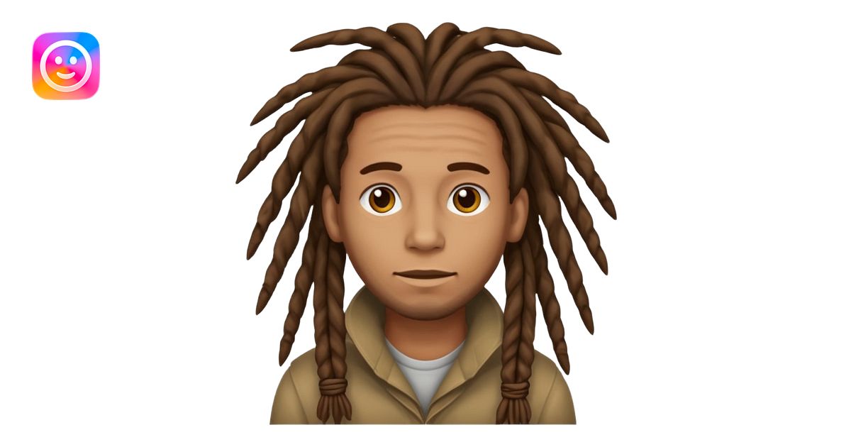 Man with dreadlock emoji | AI Emoji Generator