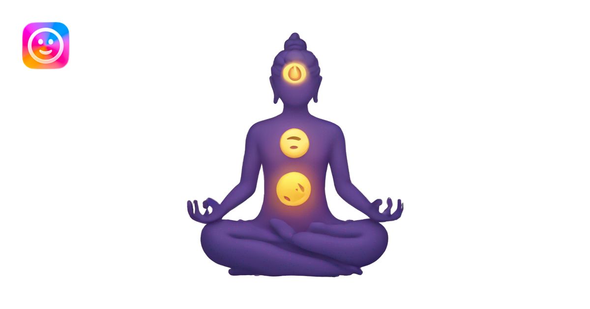 MEDITATION REVELATION SYMBOL emoji | AI Emoji Generator