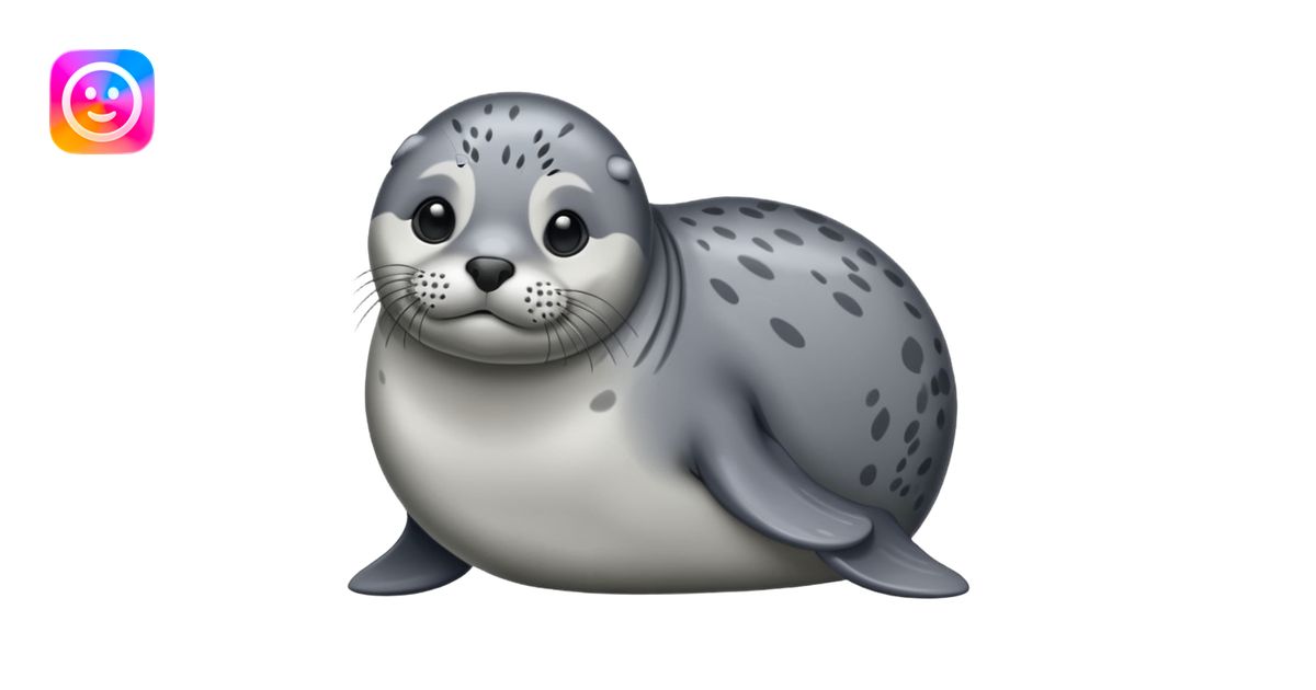 Harbor seal emoji | AI Emoji Generator