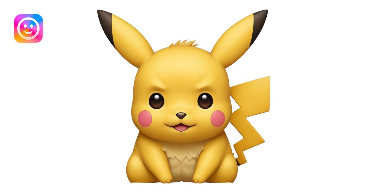 sus pikachu emoji | AI Emoji Generator