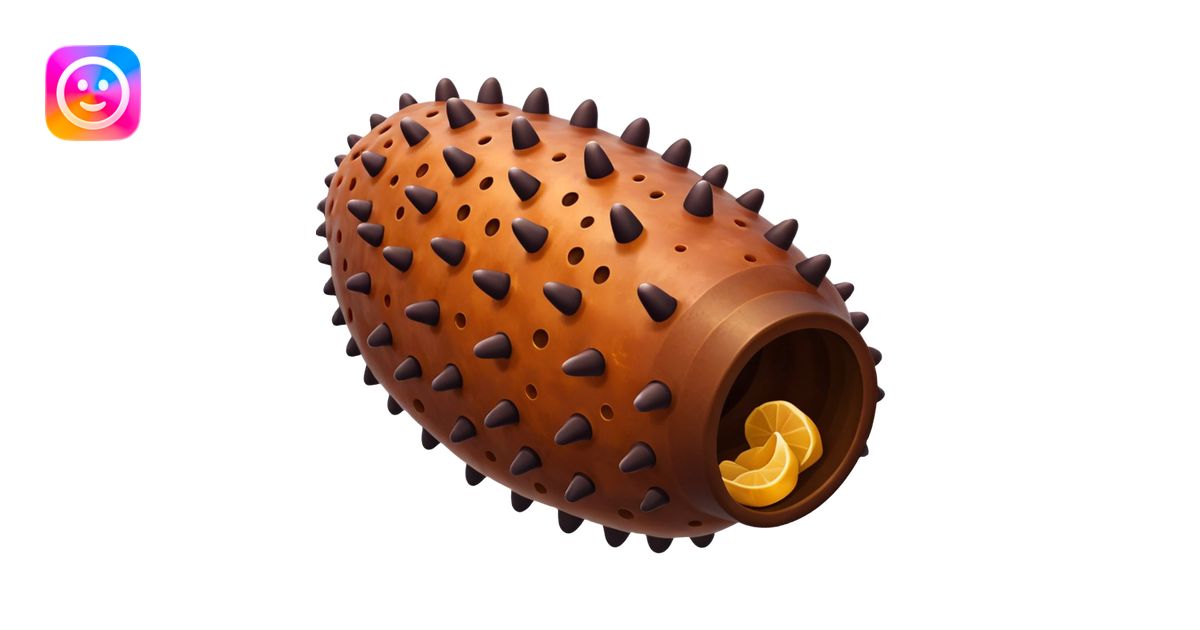 Sea cucumber emoji | AI Emoji Generator