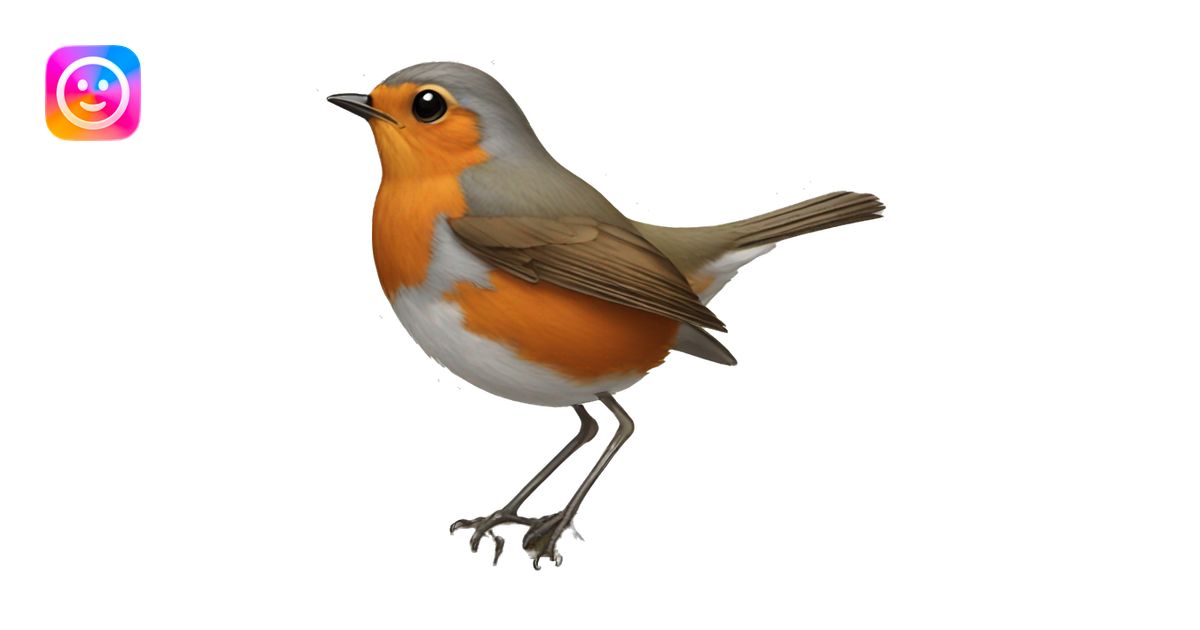 robin bird emoji | AI Emoji Generator