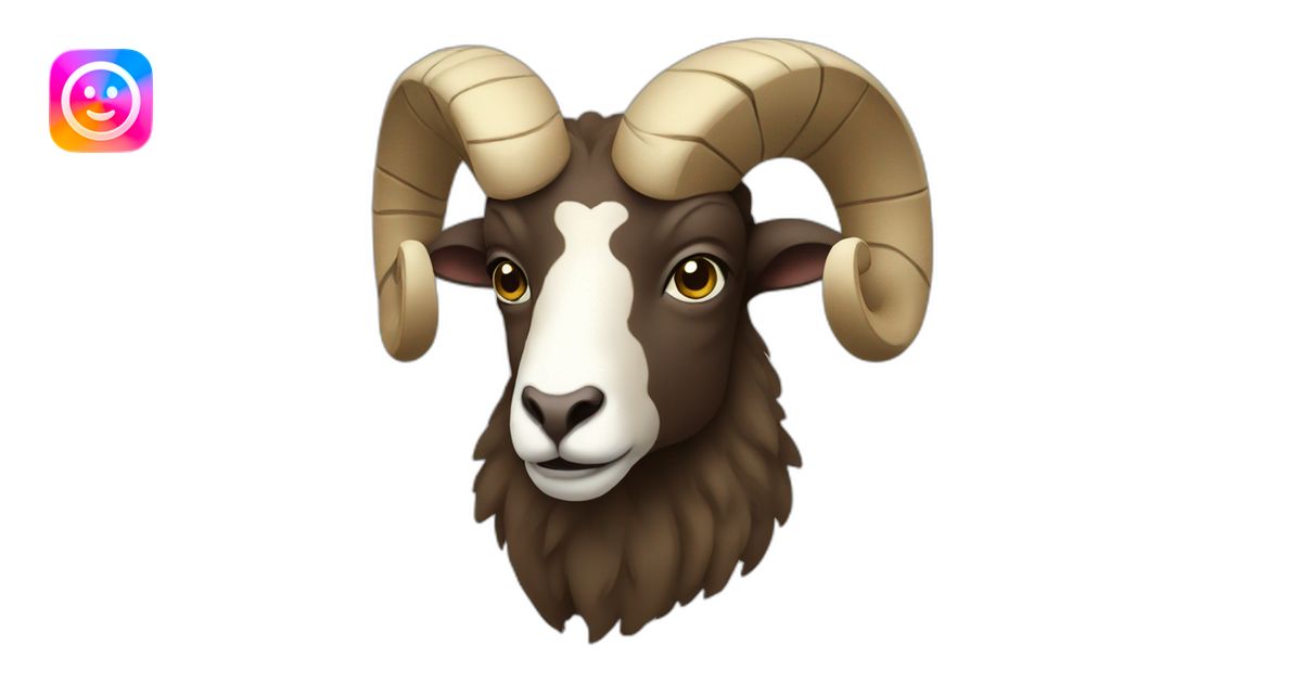 Ram emoji | AI Emoji Generator