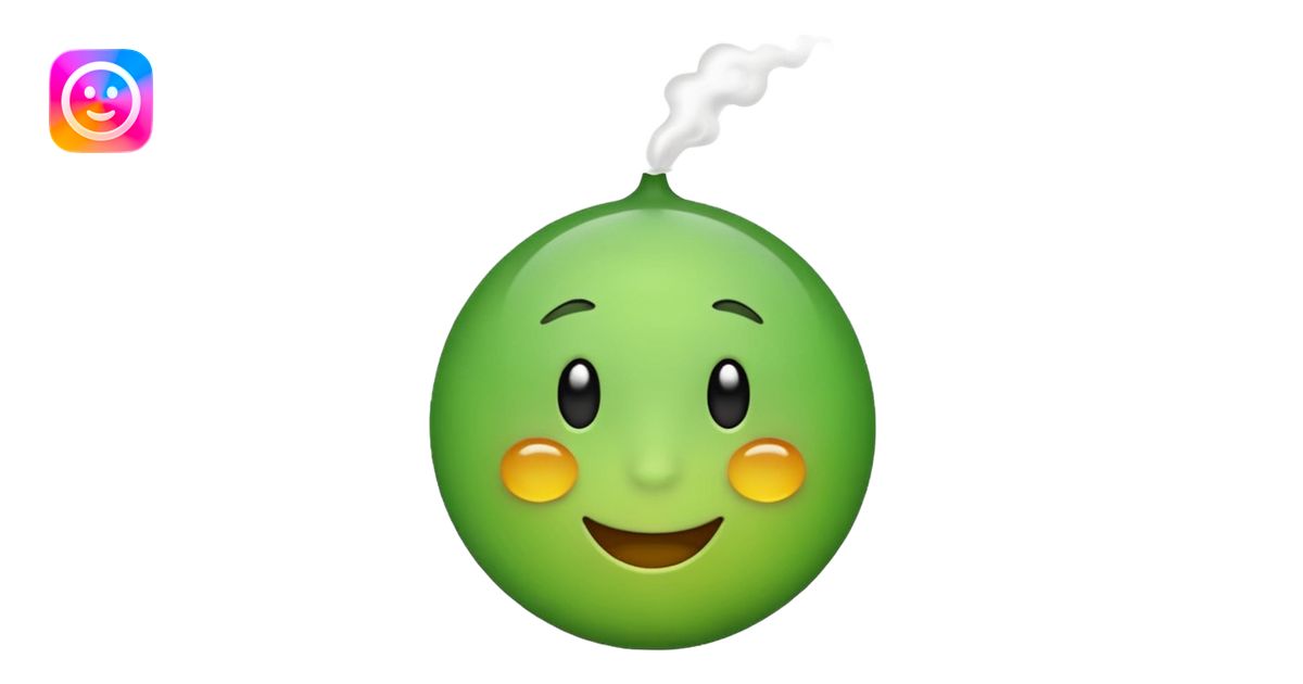 create a smell emoji in the style of iphone emoji | AI Emoji Generator