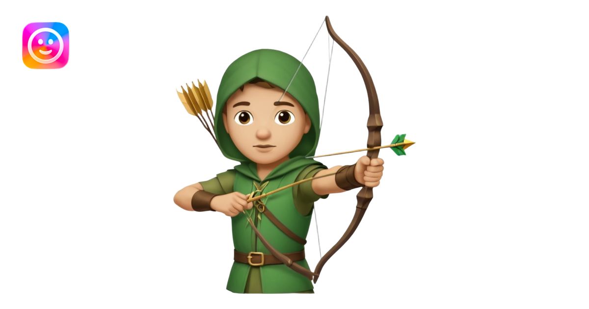 Robin Hood emoji | AI Emoji Generator