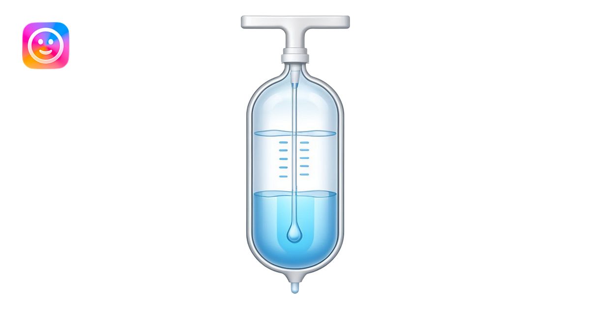 IV drip emoji | AI Emoji Generator