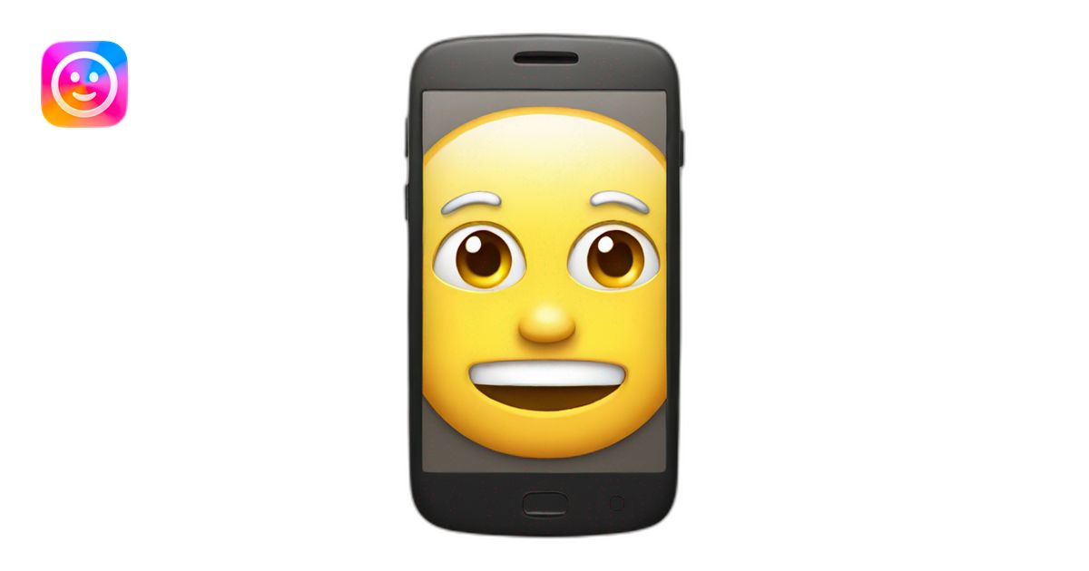 smart phone emoji | AI Emoji Generator