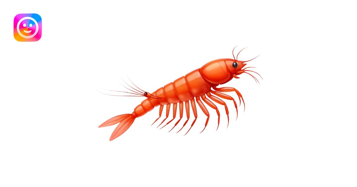 Krill emoji | AI Emoji Generator