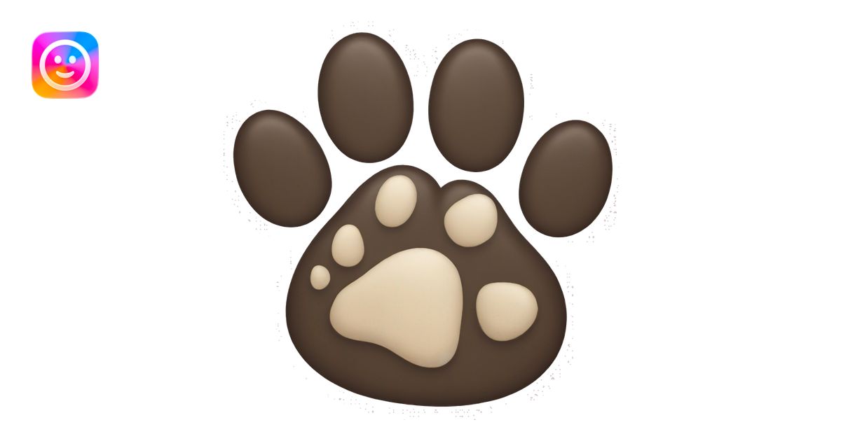 cat paw emoji | AI Emoji Generator
