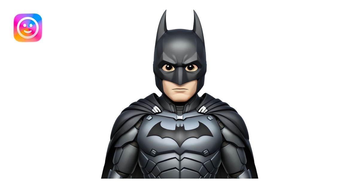 The Arkham Knight Batman emoji | AI Emoji Generator