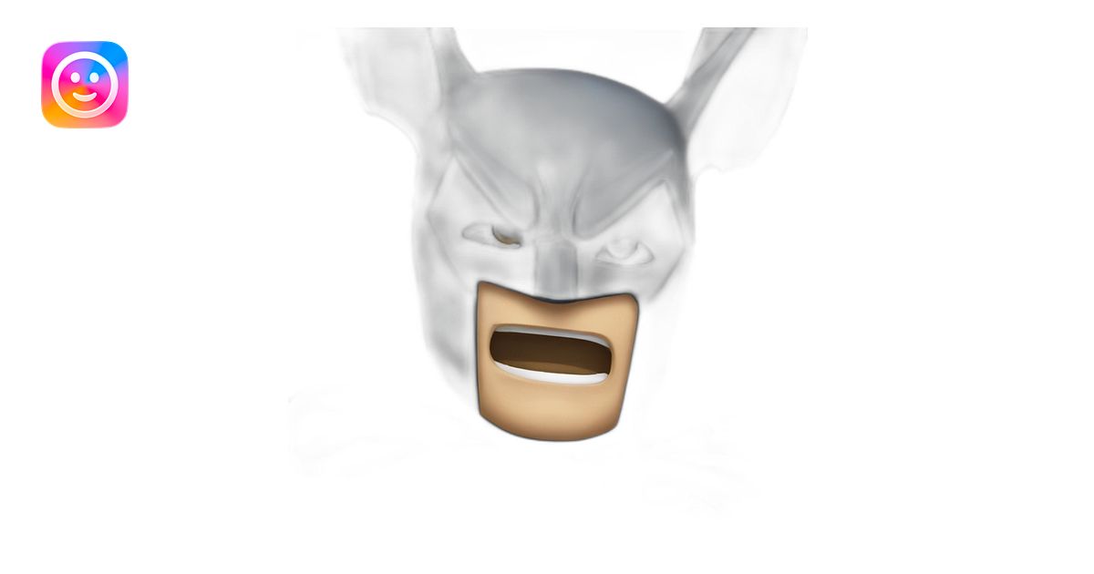 Batman focus emoji | AI Emoji Generator