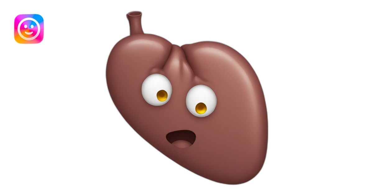 Liver emoji | AI Emoji Generator