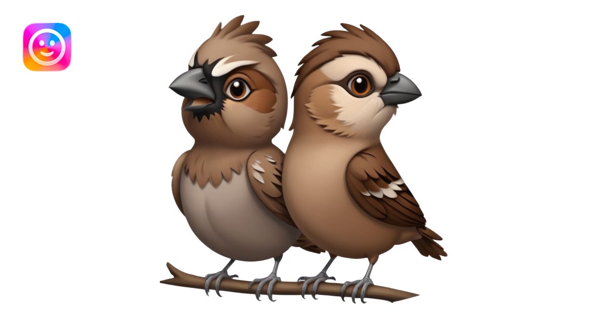 Sparrow mother and father is angry that sad sparrow got an F- emoji ...