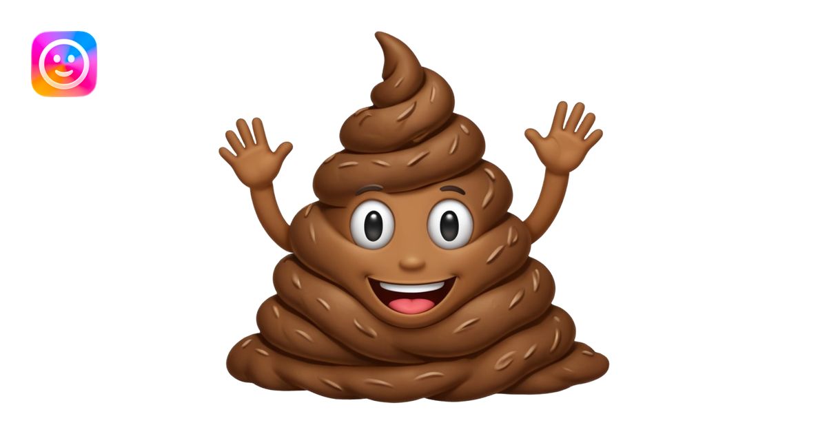 dance poop emoji | AI Emoji Generator