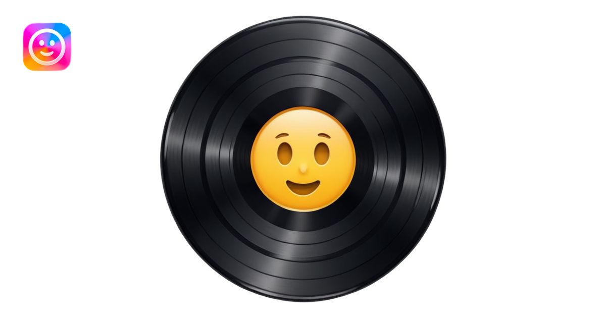 vinyl record emoji | AI Emoji Generator
