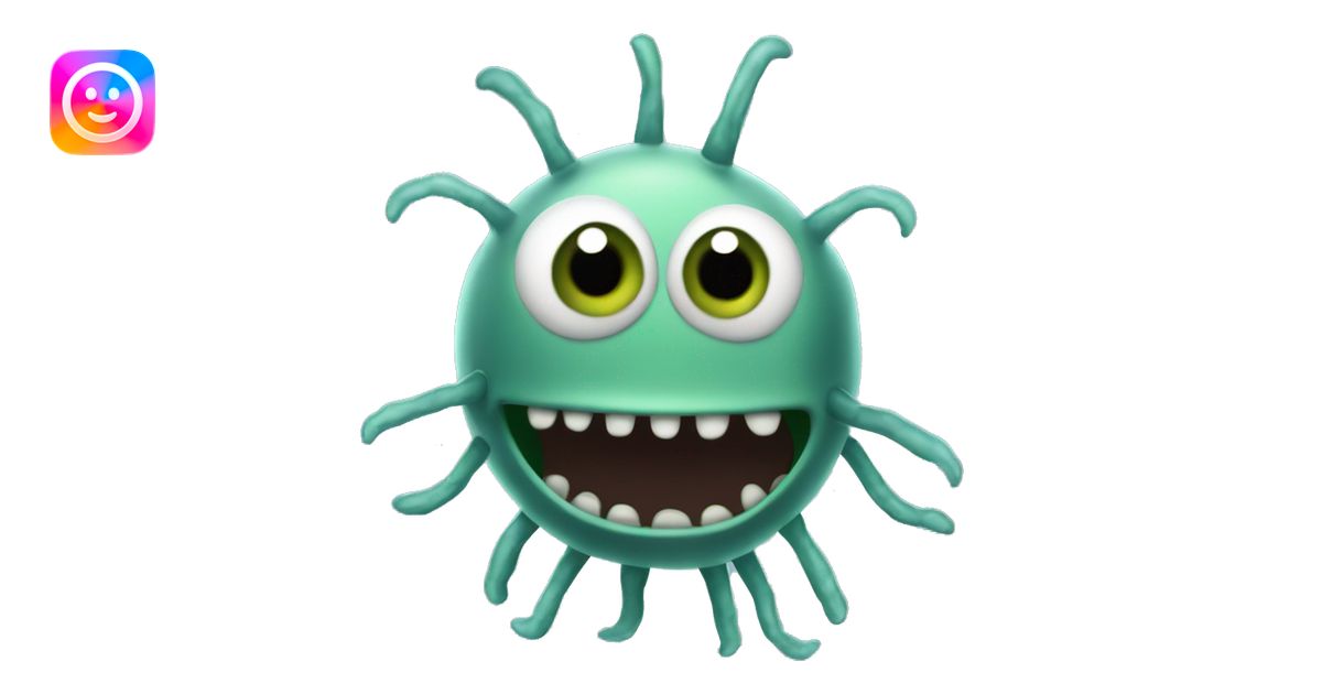 Plankton cartoon emoji | AI Emoji Generator