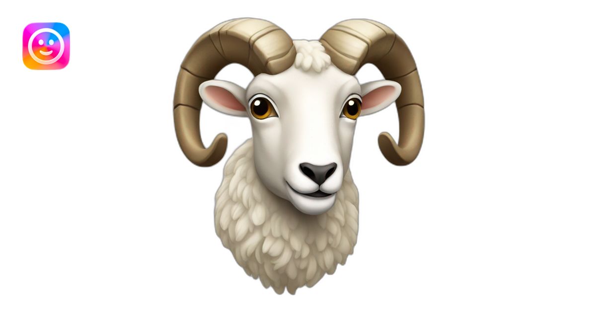 Ram emoji | AI Emoji Generator