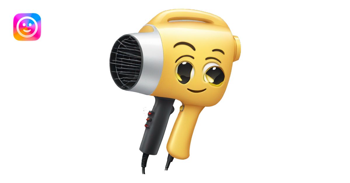 hair dryer emoji | AI Emoji Generator