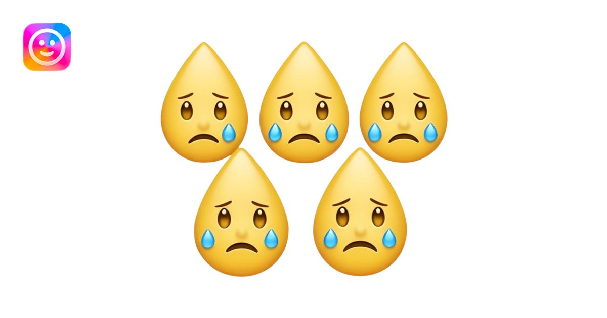 Sad emojis emoji | AI Emoji Generator