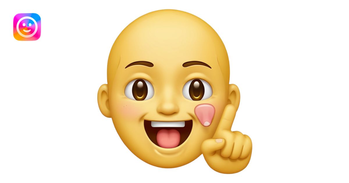 A laughing crying face emoji with a middle finger emoji | AI Emoji ...
