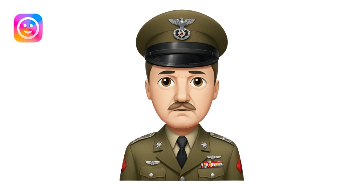 Adolf Hitler emoji | AI Emoji Generator