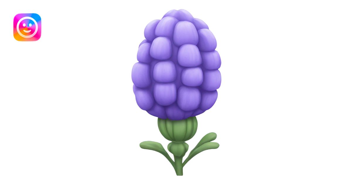 Lavender emoji | AI Emoji Generator