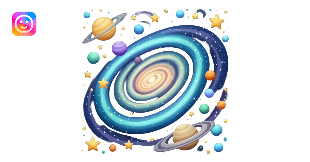 Make the universe emoji | AI Emoji Generator