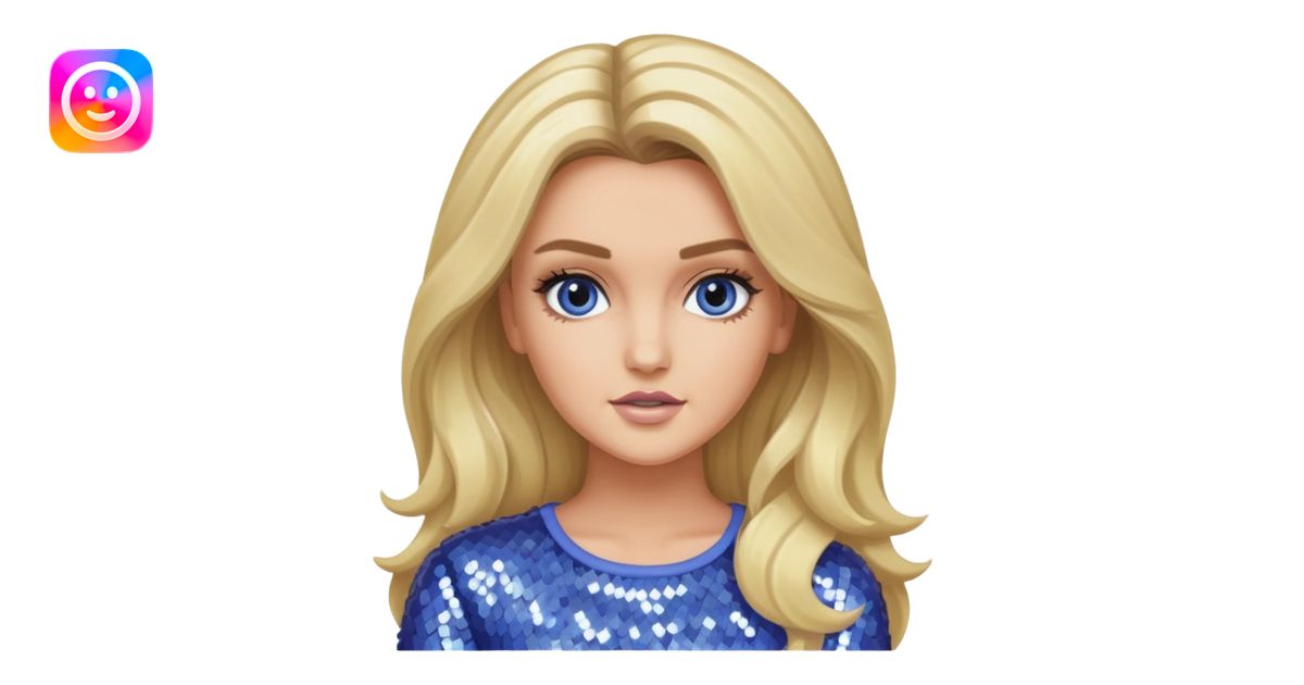 Perrie Edwards from Little Mix with long blonde hair, periwinkle sequin ...