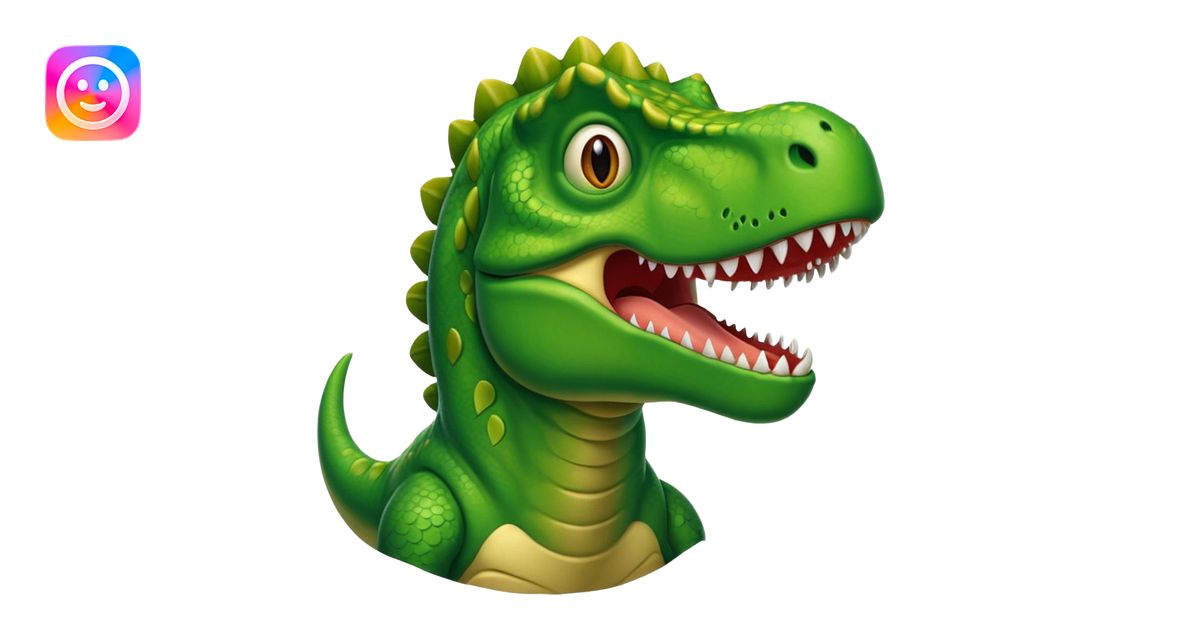 smiling t-rex emoji | AI Emoji Generator