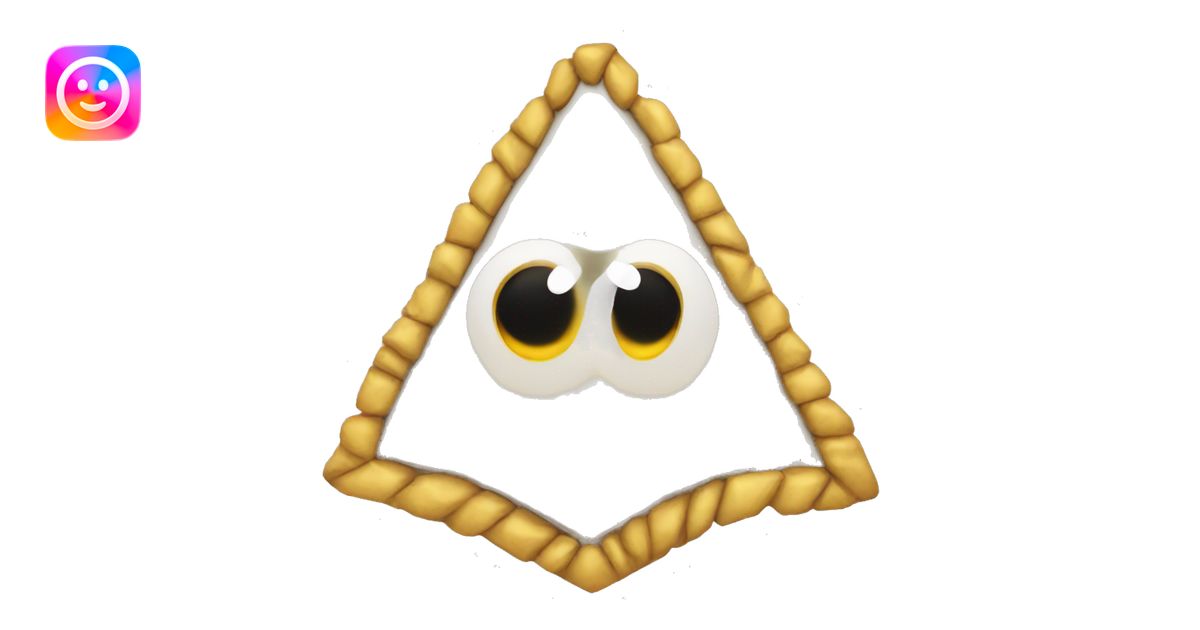 El ojo y la pirámide emoji | AI Emoji Generator