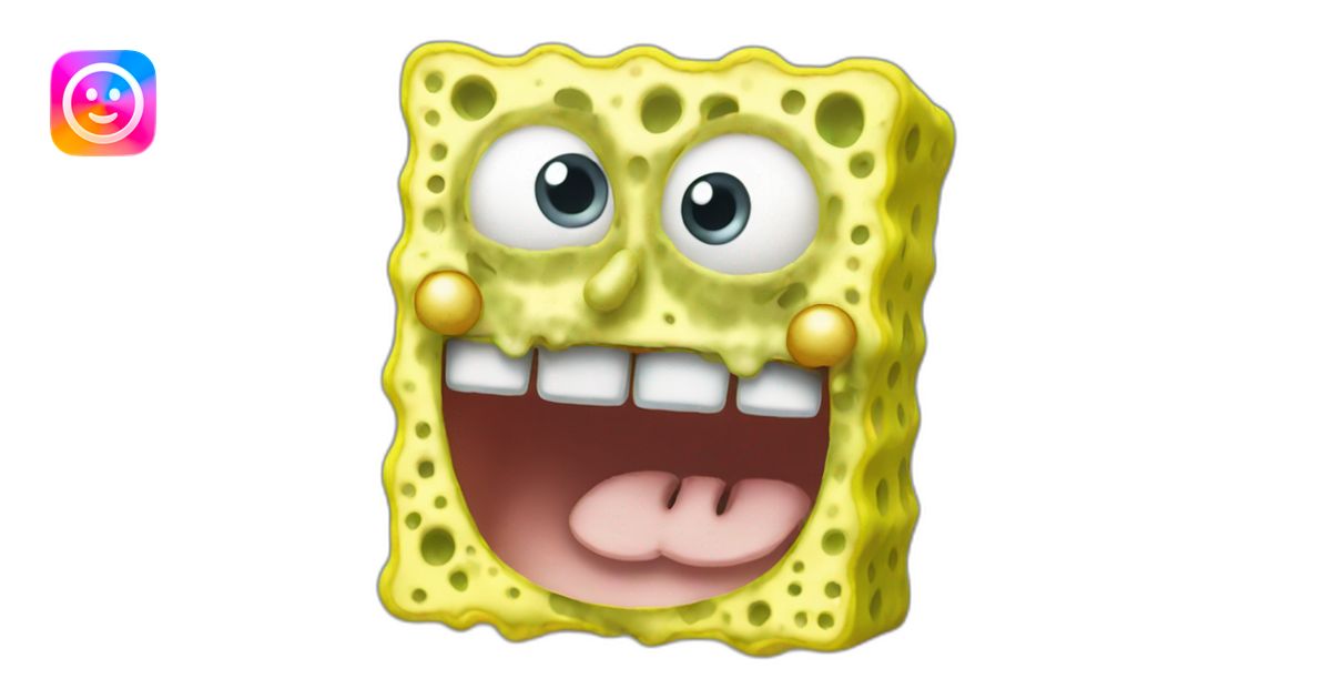 Sponge bob emoji | AI Emoji Generator