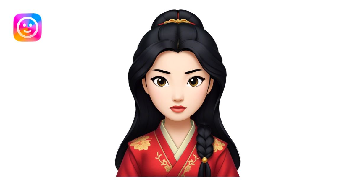 Cinematic Realistic Mulan Portrait, depicted with lifelike skin texture ...