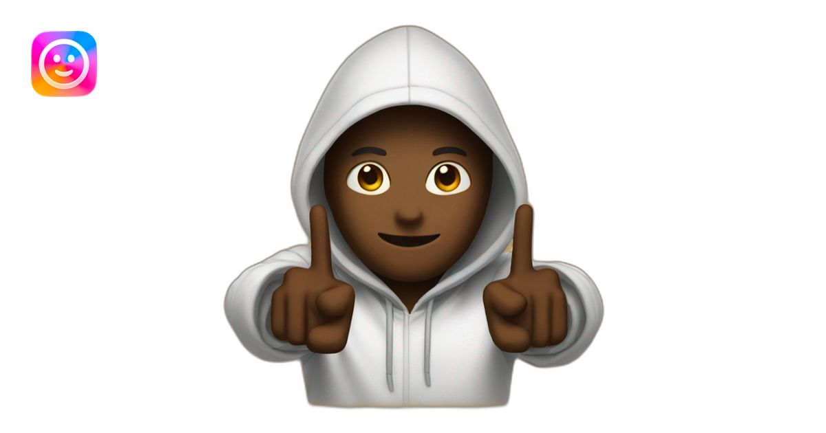 Gang sign emoji | AI Emoji Generator