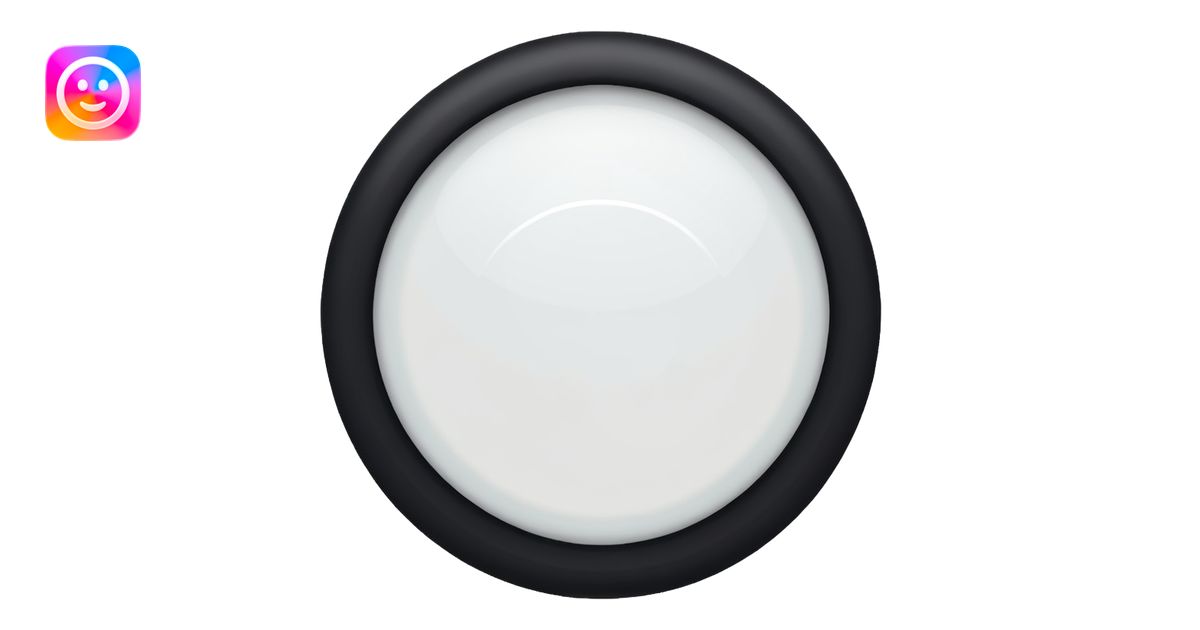 empty circle emoji | AI Emoji Generator