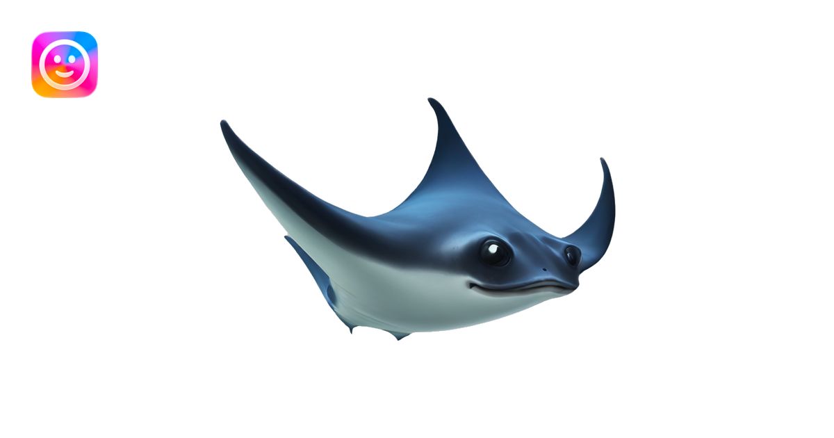 manta ray emoji | AI Emoji Generator