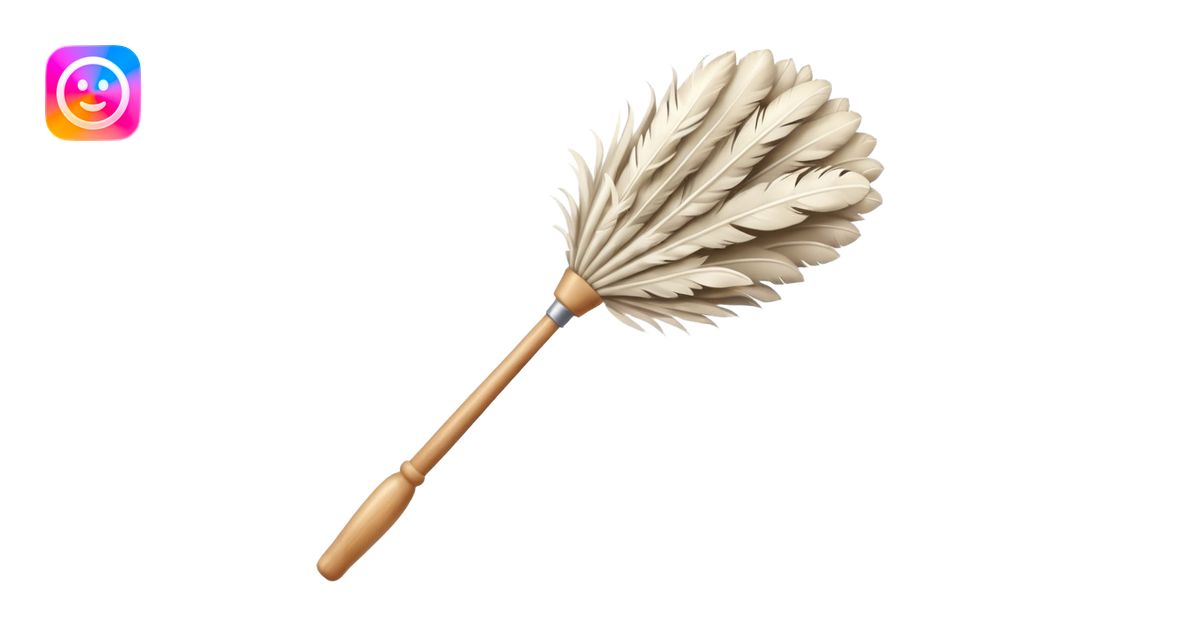 Feather Duster emoji | AI Emoji Generator