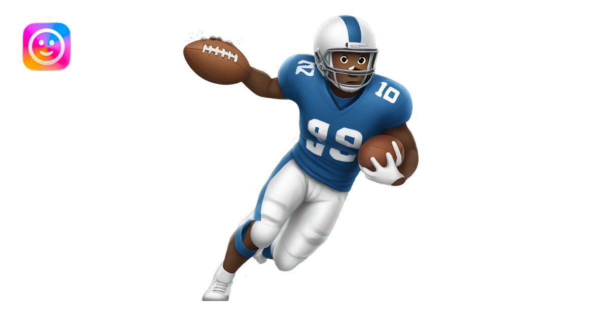 football player emoji | AI Emoji Generator