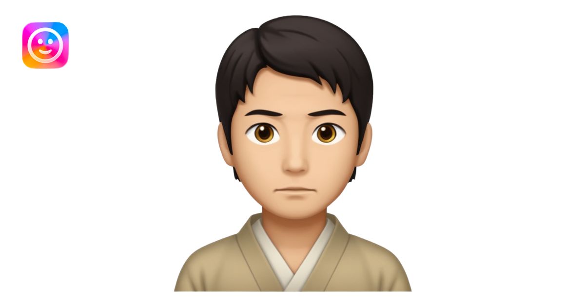japanese man emoji | AI Emoji Generator