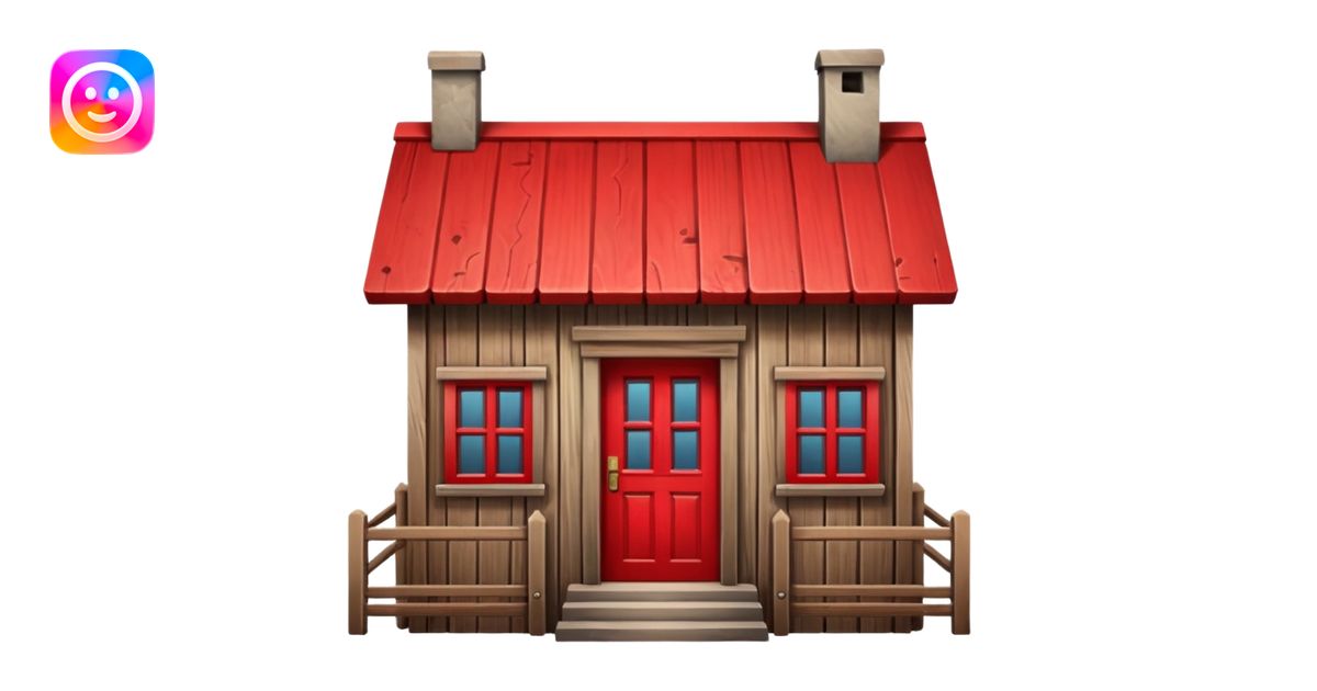 A house emoji | AI Emoji Generator