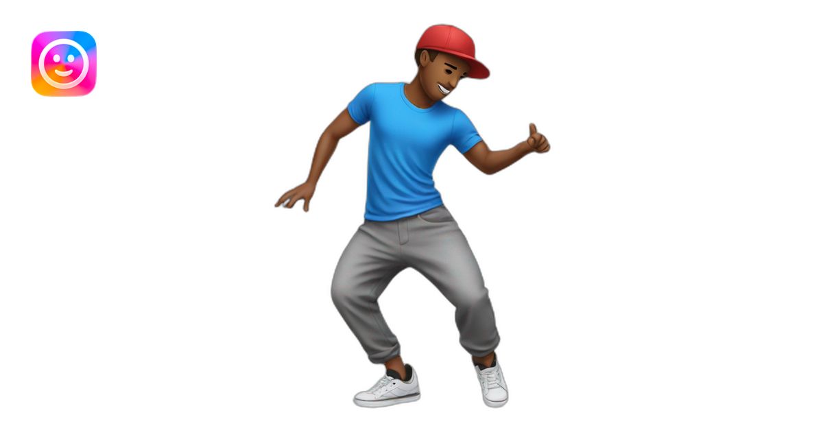 Break dancer emoji | AI Emoji Generator