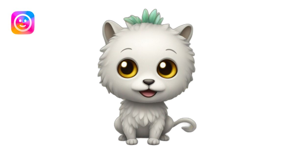 whimsical little creature emoji | AI Emoji Generator