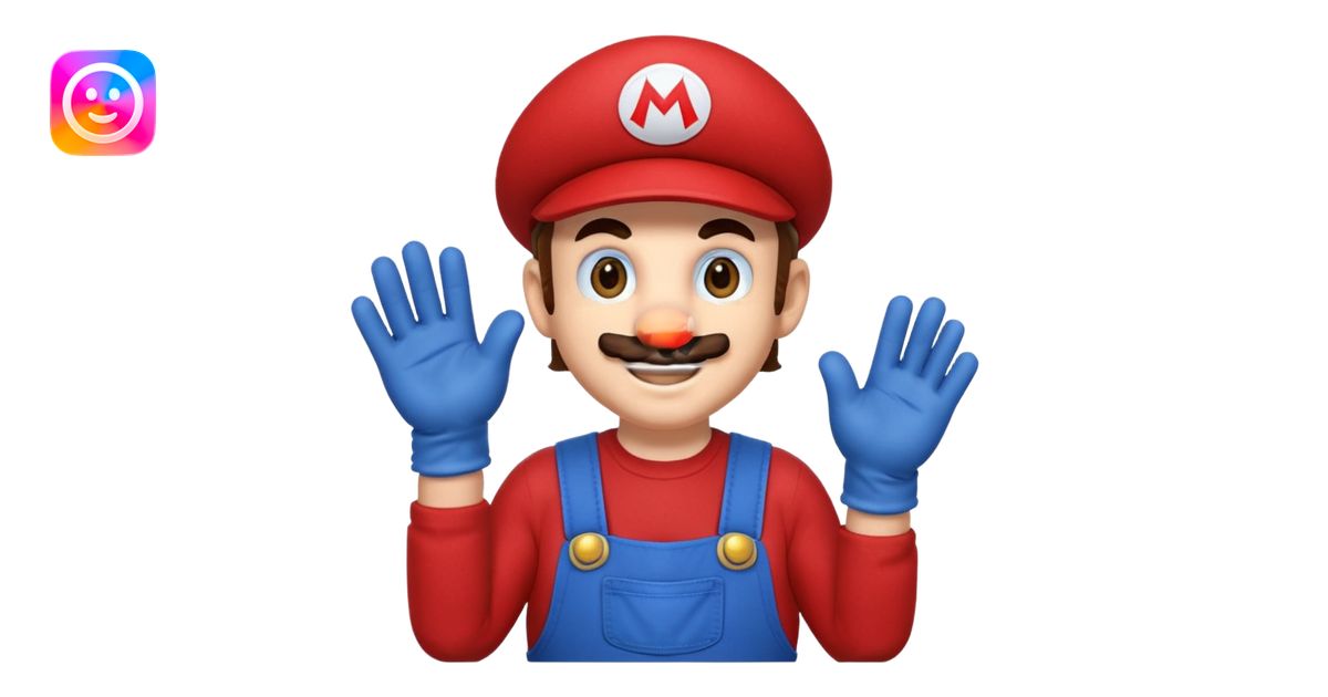 Super mario emoji | AI Emoji Generator