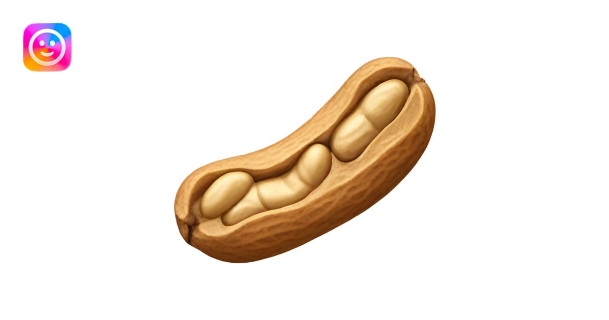 Peanut emoji | AI Emoji Generator